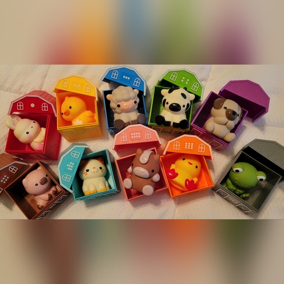 Toys | 1 Numbered Barns With Animals | Poshmark